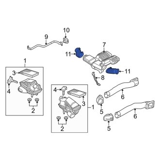 Land Rover OEM Air Intake Parts | Filters, Manifolds — CARiD.com