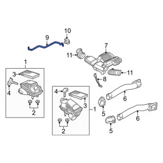 Land Rover Range Rover Sport Air Filter Housing Boxes & Parts — CARiD.com