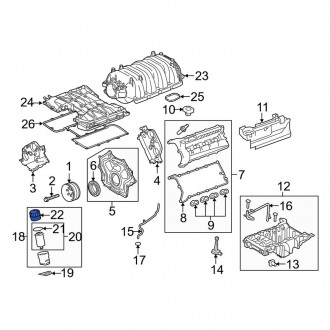 Land Rover OEM Engine Parts - Rebuild Kits, Pistons | CARiD
