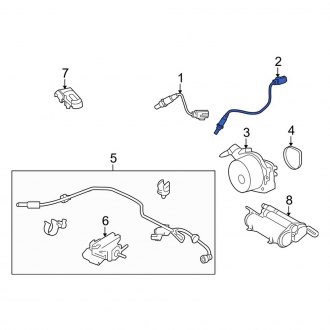 Land Rover LR4 OEM Emission Control Parts | Oxygen Sensors — CARiD.com