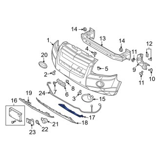 Land Rover LR2 Bumper Inserts & Covers | Front, Rear — CARiD.com