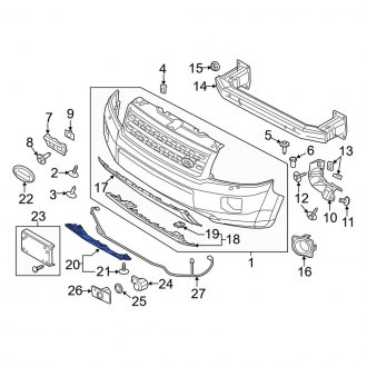Land Rover LR2 Replacement Bumpers | Front, Rear, Brackets – CARiD.com