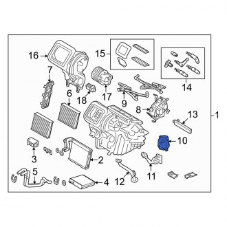 Land Rover Range Rover Evoque Heater Control Valves — CARiD.com