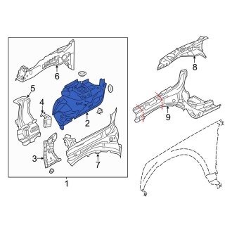 Land Rover LR2 Replacement Fenders & Components – CARiD.com