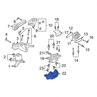 Land Rover LR2 OEM Transmission Parts | Coolers, Flywheels — CARiD.com