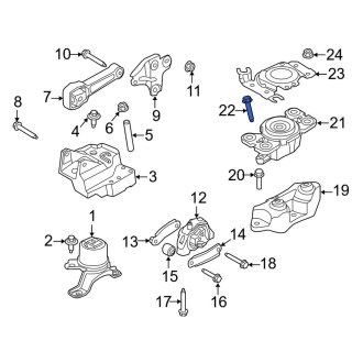 Land Rover Range Rover Evoque OEM Transmission Parts | Coolers ...