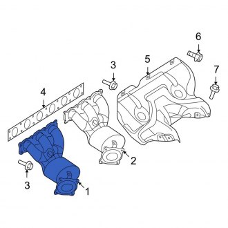 Land Rover LR2 OEM Exhaust Parts | Systems, Tips, Pipes — CARiD.com