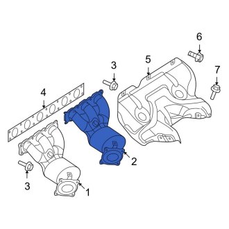 Land Rover LR2 OEM Exhaust Parts | Systems, Tips, Pipes — CARiD.com