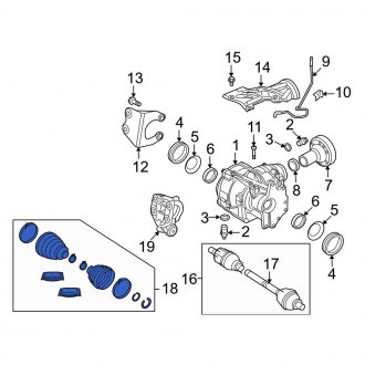 Land Rover LR2 OEM Transmission & Drivetrain Parts — CARiD.com