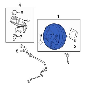 Land Rover LR2 Power Brake Boosters & Parts | Vacuum Boosters — CARiD.com