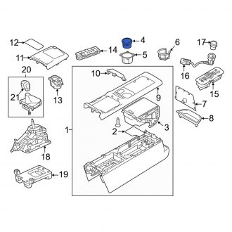 Land Rover Discovery Sport OEM Interior Components — CARiD.com