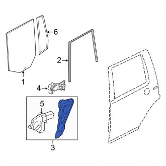 Land Rover LR2 Replacement Window Components – CARiD.com
