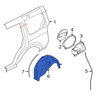 Land Rover LR2 Replacement Fenders & Components – CARiD.com