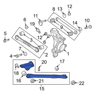 Land Rover Range Rover Evoque OEM Suspension Parts | Shocks, Struts ...
