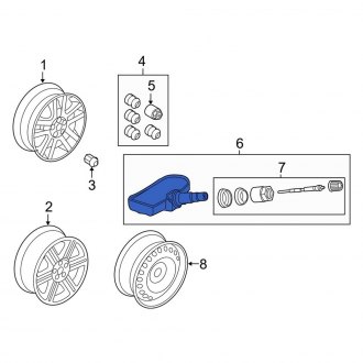 Land Rover Range Rover OEM Wheels & Tires | Lug Nuts, TPMS Sensors ...
