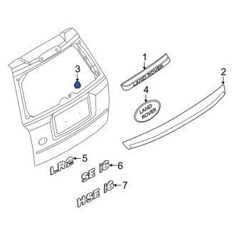 Land Rover LR2 OEM Trunks & Parts | Lids, Rear Panels — CARiD.com