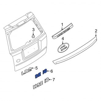 Land Rover LR2 OEM Trunks & Parts | Lids, Rear Panels — CARiD.com