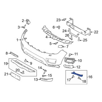 Land Rover Range Rover Sport Replacement Bumper Spoilers & Valances ...