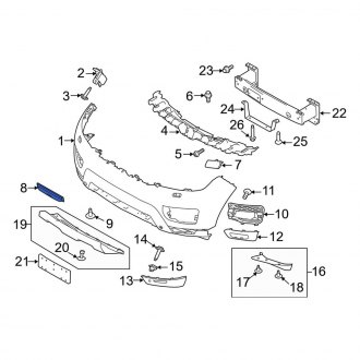 Land Rover Range Rover Sport Replacement Bumper Spoilers & Valances ...