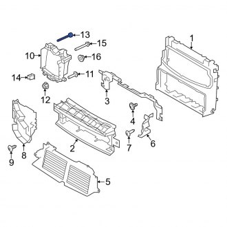 Land Rover Discovery Fender Support Braces & Hardware — CARiD.com