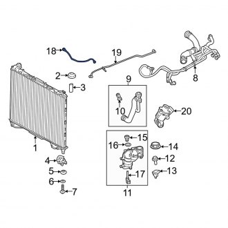 Land Rover OEM Engine Cooling Parts | Radiators, Fans, Pumps — CARiD.com