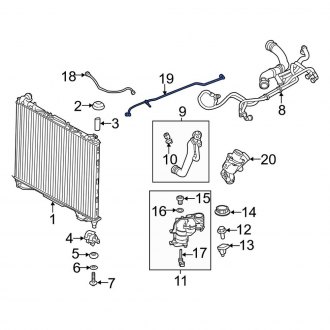 Land Rover OEM Engine Cooling Parts | Radiators, Fans, Pumps — CARiD.com