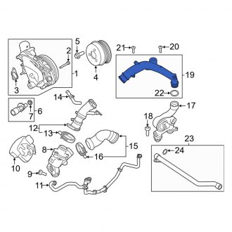 Land Rover Defender OEM Engine & Components | Air Intake Parts — CARiD.com