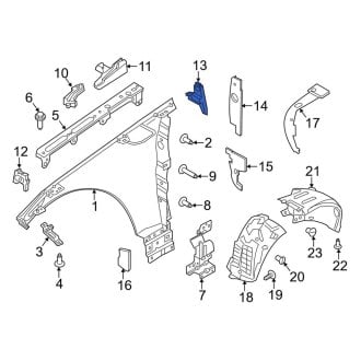 Land Rover Range Rover Replacement Quarter Panels - CARiD.com