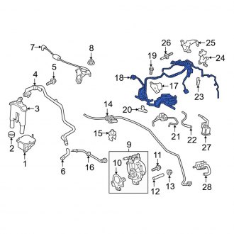 Land Rover Range Rover Sport OEM Fuel System Parts | Pumps, Lines ...