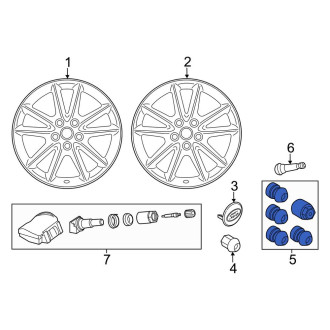 Land Rover OE™ Lug Nuts & Locks - CARiD.com