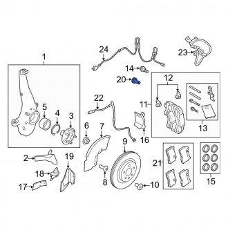 Land Rover Discovery Sport OEM Brake, Steering, Suspension Parts ...