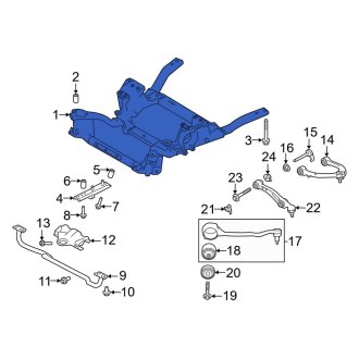Land Rover Range Rover Sport Replacement Chassis Frames & Rails - CARiD.com