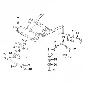 2017 Land Rover Range Rover Sport Chassis Frames & Rails - CARiD.com