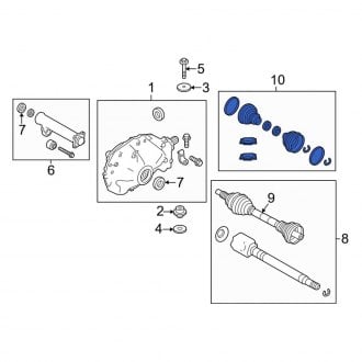 Land Rover Discovery OEM Transmission & Drivetrain Parts — CARiD.com