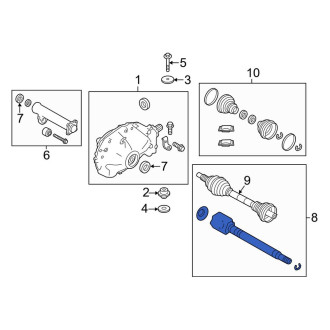 Land Rover Defender OEM Transmission & Drivetrain Parts — CARiD.com