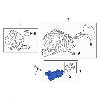 Land Rover Range Rover Brake Master Cylinders & Reservoirs – CARiD.com