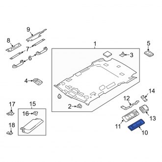 Land Rover OEM Interior Components — CARiD.com