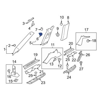Land Rover Range Rover Sport OEM Interior Components — CARiD.com