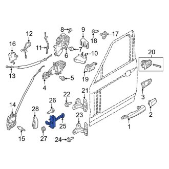 Land Rover Door Hinges | Check Straps, Pin & Bushing Kits – CARiD.com