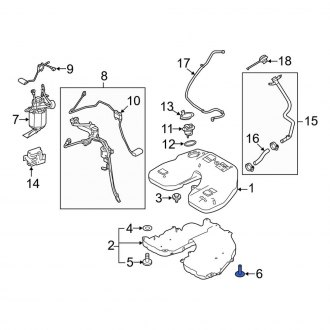 Land Rover OEM Fuel System Parts | Pumps, Lines, Injectors — CARiD.com