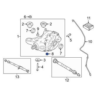 Land Rover Defender OEM Driveline & Axle Parts | Hubs, CV-Joints ...
