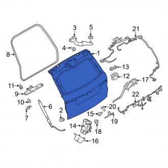 Land Rover Car Replacement Trunk Lids & Parts — CARiD.com
