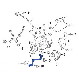 Land Rover Range Rover Sport Turbo & Supercharger Lines, Hoses ...