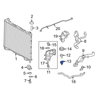 Land Rover Defender Coolant Overflow Tanks — CARiD.com