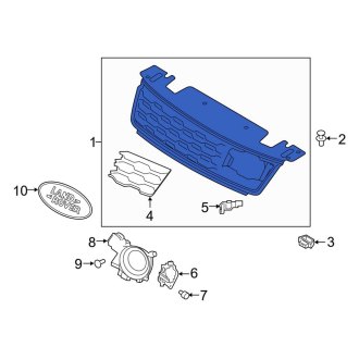 Land Rover Range Rover Sport Custom Grilles | Billet, Mesh, CNC, LED ...