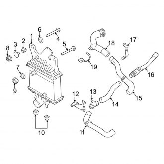 2020 Land Rover Range Rover Sport Intercoolers | Air To Water, Front ...