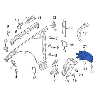 Land Rover Range Rover Sport Replacement Quarter Panels - CARiD.com