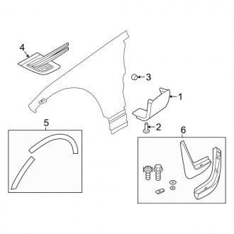 2020 Land Rover Range Rover Sport OEM Fenders - Front, Rear, Inner | CARiD