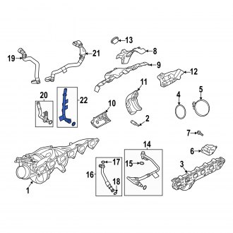Land Rover Range Rover Sport Turbo & Supercharger Lines, Hoses ...