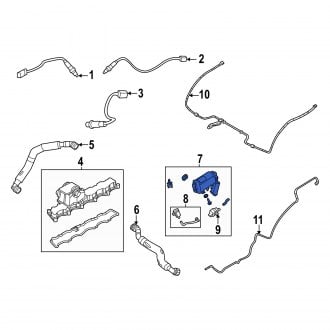 Land Rover Range Rover OEM Emission Control Parts | Oxygen Sensors ...